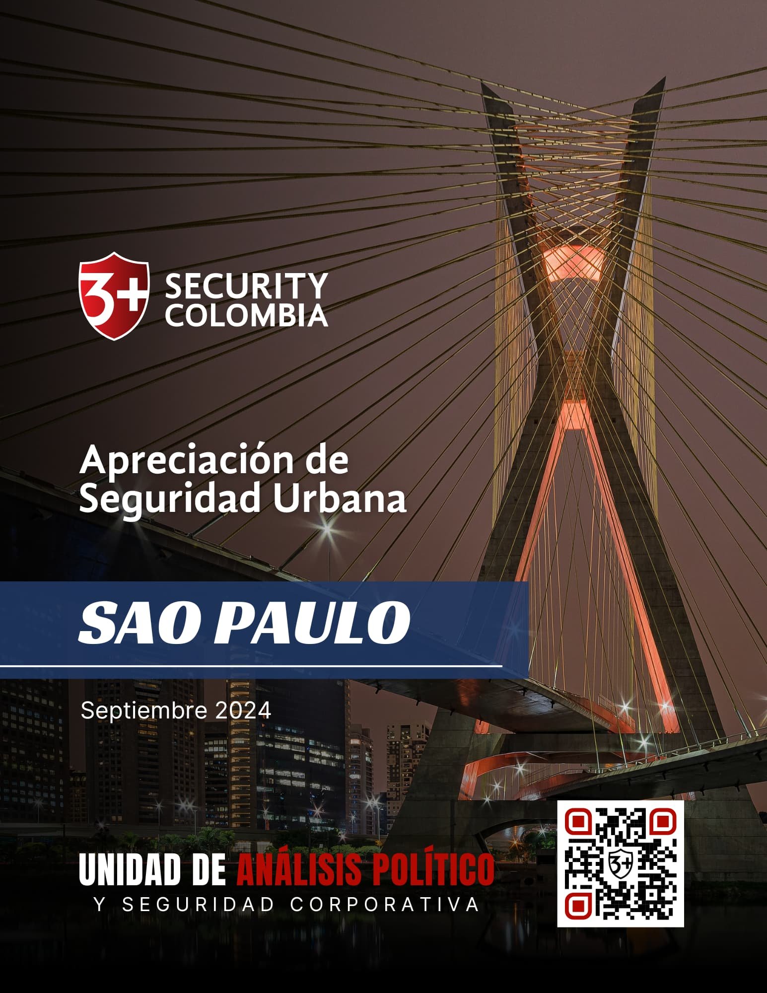 Sao Paulo 2024 – Apreciación de Seguridad Urbana - 3+ Security Colombia